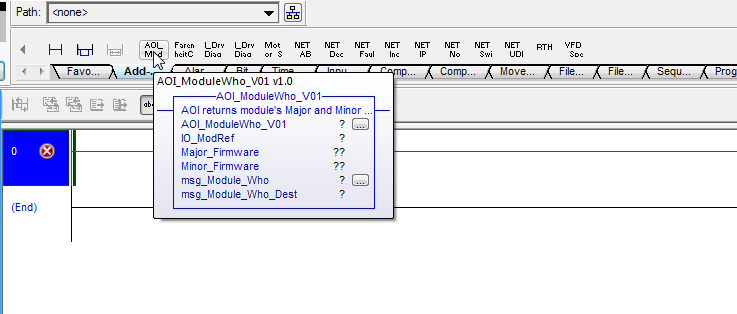 Add A New Rung With A Studio 5000 AOI | Online PLC Support